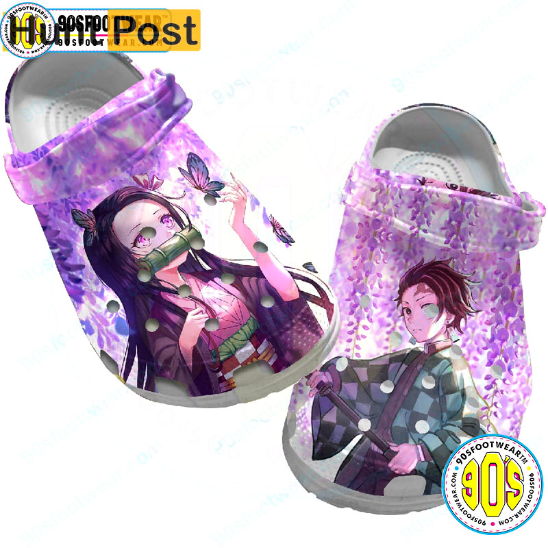 Crocs outfit - demon slayer crocs 2 main characters in demon slayer ...