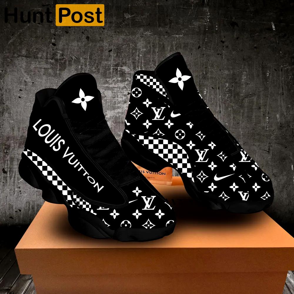 Louis vuitton nike blacks lv Air Jordan 13 For Fans Full Size Gifts For ...