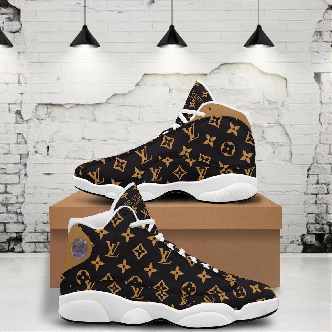 Louis vuitton nike blacks lv Air Jordan 13 Full Size For Fans Shoes ...