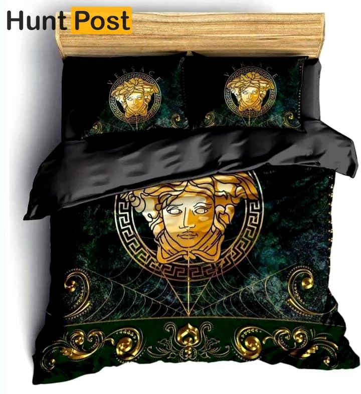 Versace medusa luxury brand high-end bedding set home decor Bedding Sets