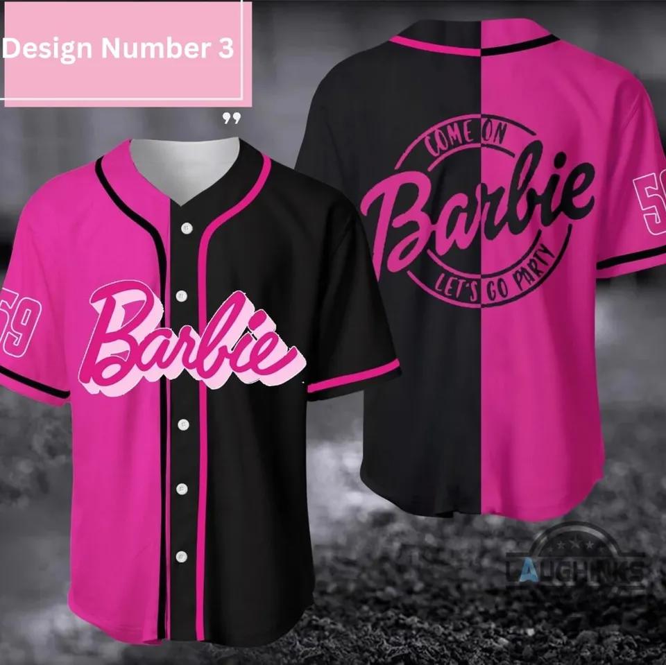 Barbie jersey, barbie baseball jersey barbie