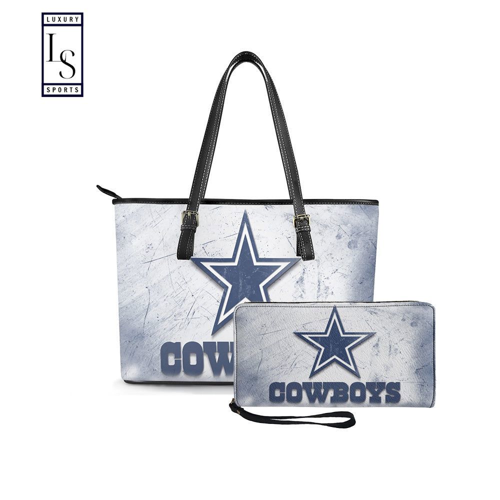 Nfl kansas city chiefs mascot leather tote bag