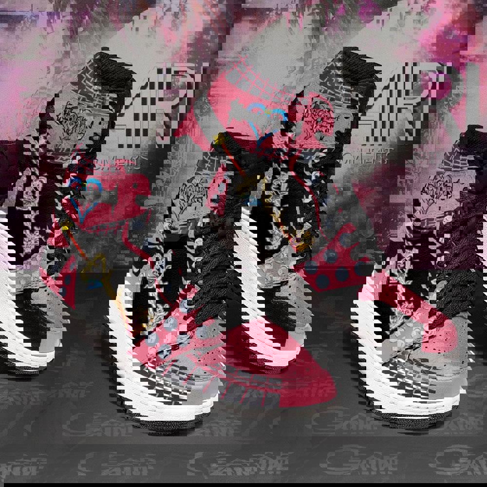 Roronoa zoro air jordan hightop ( j1 sneakers ) custom three swords styles