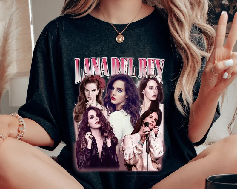 Lana del rey shirt, vintage lana del rey shirt, lana del rey tour shirt ...