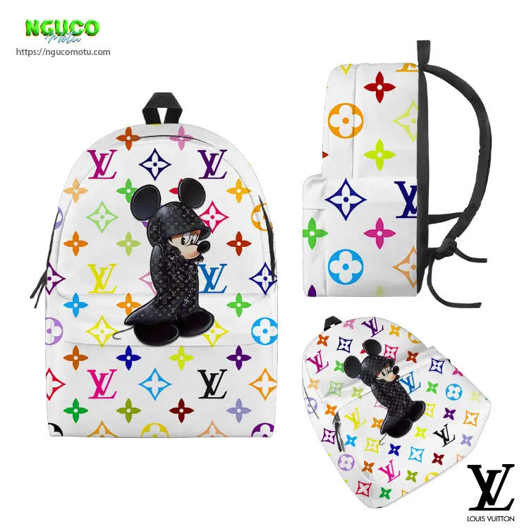 Backpack disney mickey mouse cool and louis vuitton gift unique laptop ...